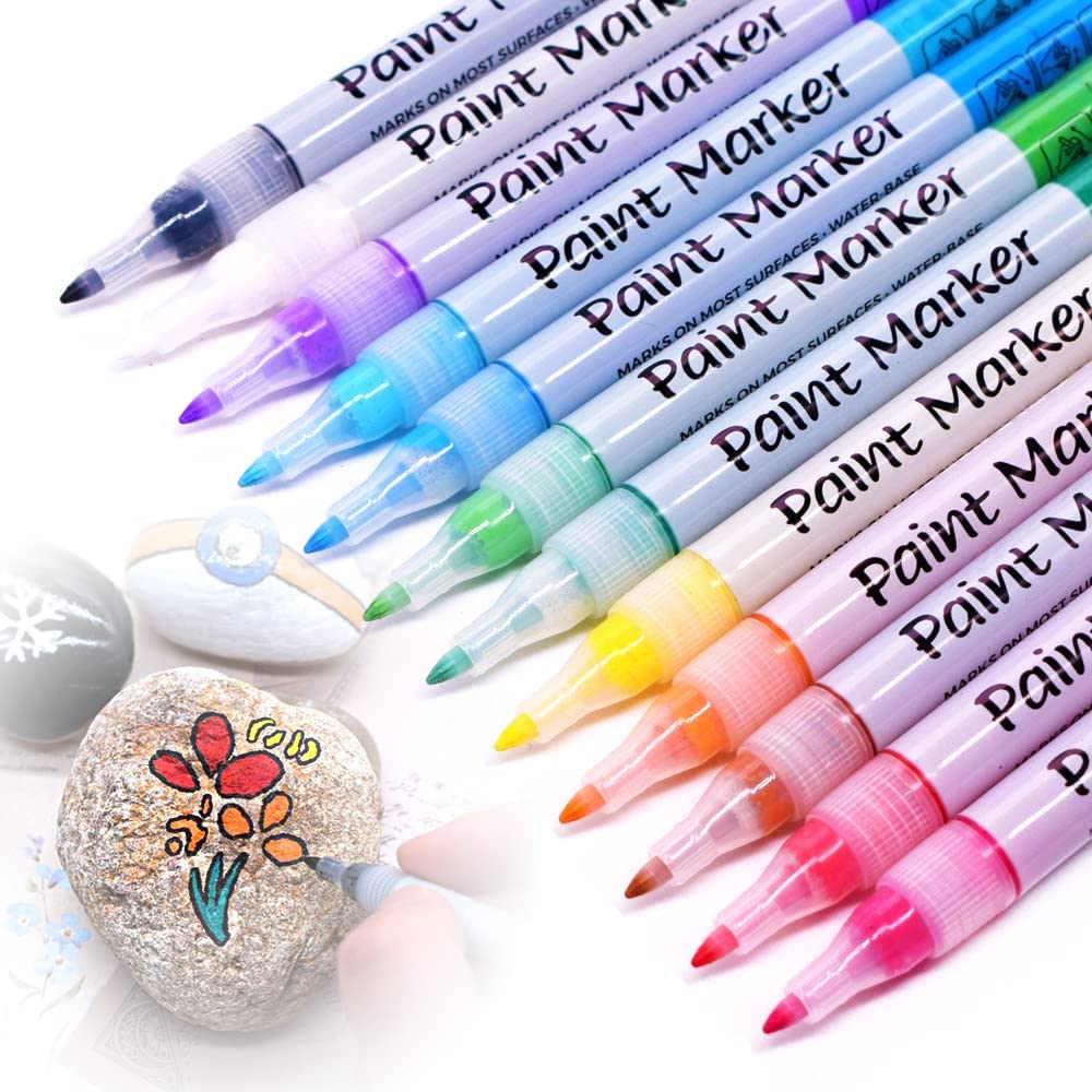 Wholesale TWOHANDS Acrylic Paint Markers,12 Colors,20116 Supplier and ...