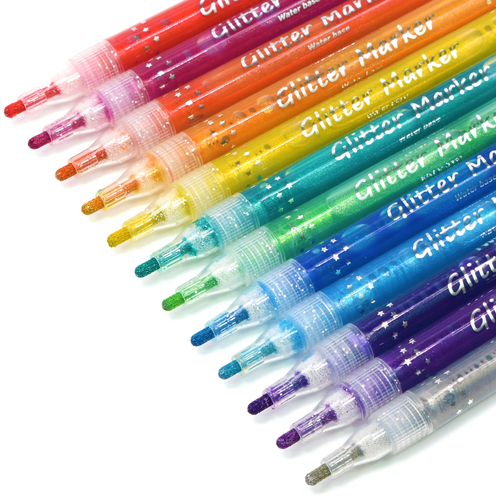 Wholesale TWOHANDS Glitter Markers,12 Colors,20017 Supplier and Service ...